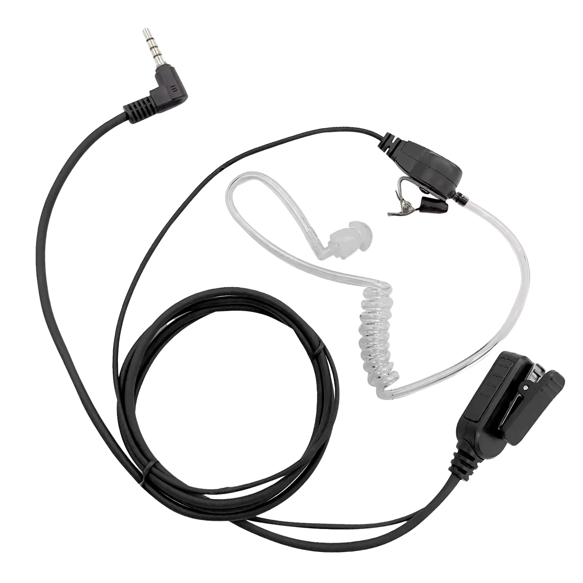 Covert Earpiece for QUICKTEL Commander Two-Way Radio